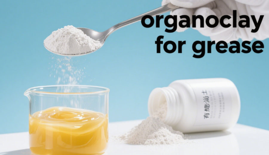 Organoclay for greases