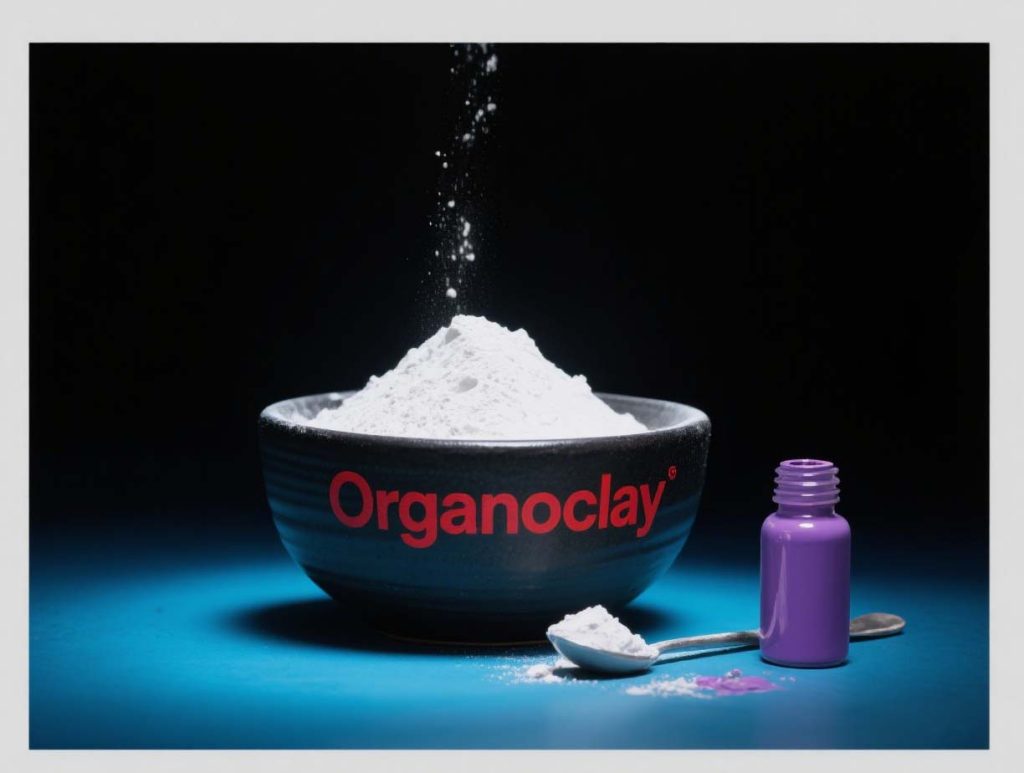 Organoclay for coatings and paints