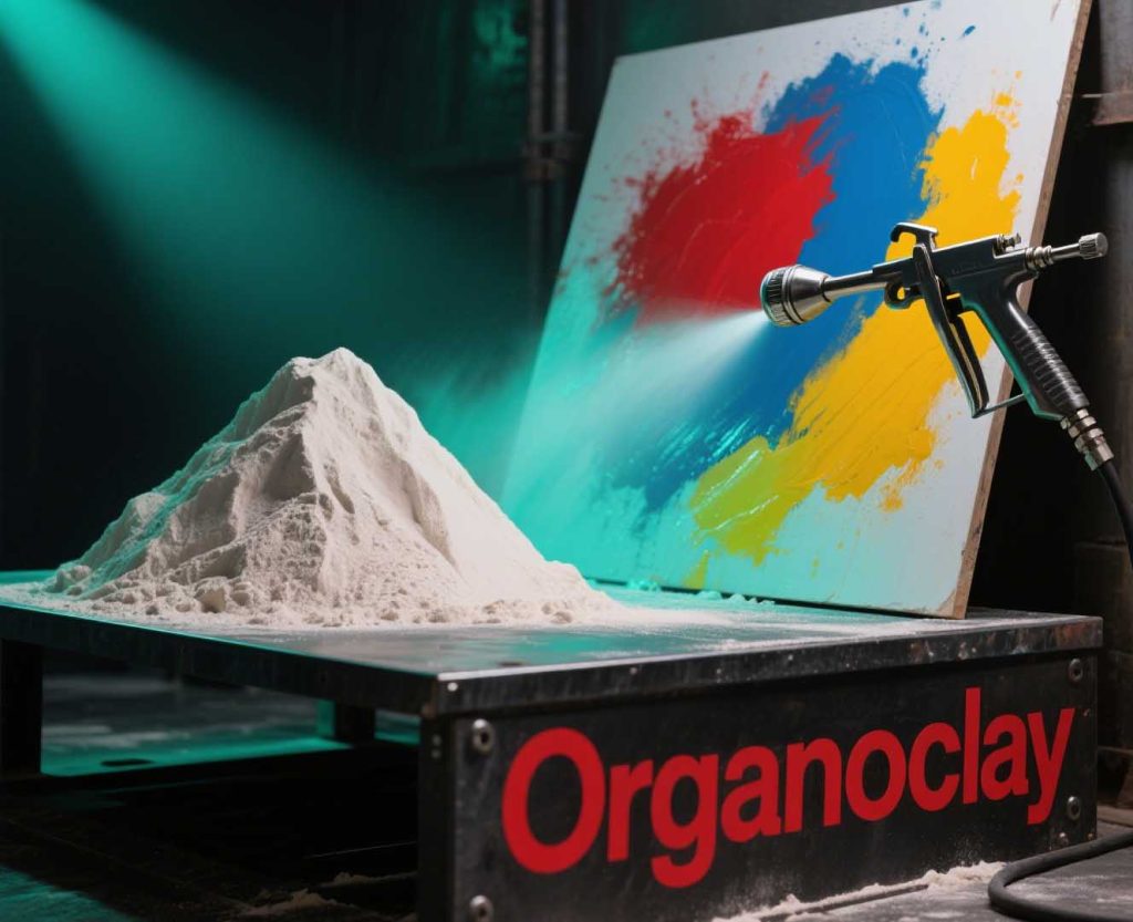 Organoclay well site use CP-20